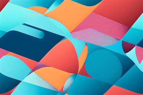 Premium Ai Image Geometric Seamless Repeat Pattern Design Organic For Textile Design Fabric