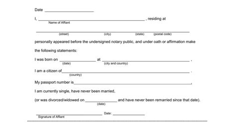 Single Status Form Fill Out Printable PDF Forms Online