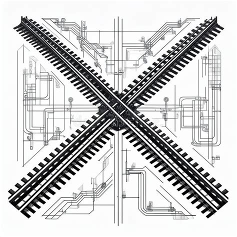 Schematic Illustration Of A Fixed Block Signaling System For Railways