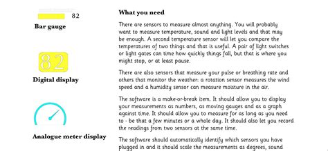 Primary It Graphs And Sensors Roger Frost Science Sensors And Automation