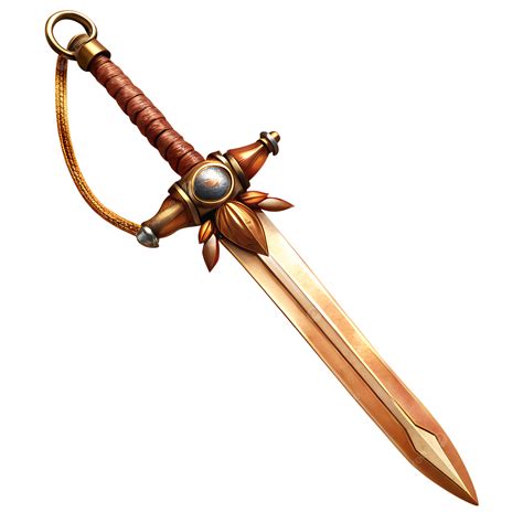 가죽 스트랩 클립 아트 일러스트와 함께 황금 검 금 환상의 검 화려한 무기 클립 아트 판타지 검 그래픽 Png 일러스트 및 이미지 에 대한 무료 다운로드 Pngtree