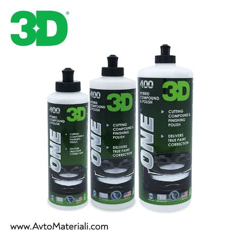 Полираща паста 3D ONE Hybrid - 0,47 л