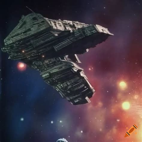 Star wars space ship chris foss design on Craiyon