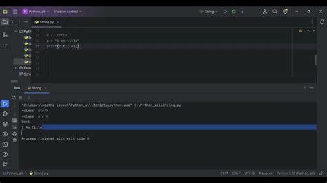 python strings and examples and string methods telugu youtube