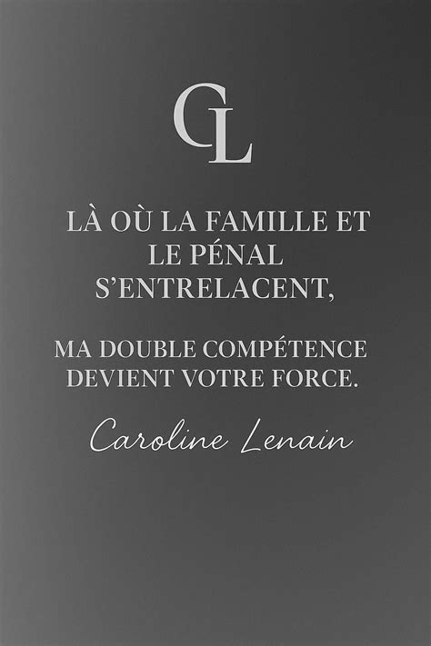 Caroline Est Excellente Penal Et Famille Gregoire Mulliez