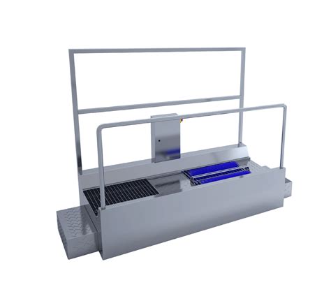 Pass Through Sole Cleaning Station Hosinox Company