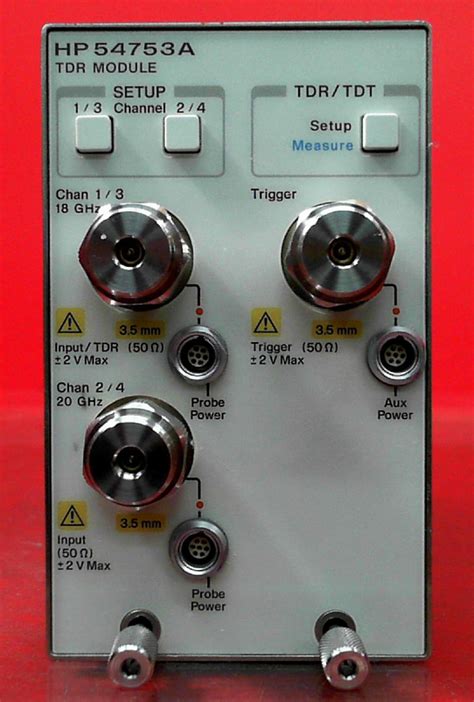 54753a Agilent Keysight 54753a Single Ended Tdr Tdt Plug In Module Alltest Instruments