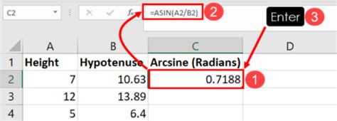 Ways To Calculate Inverse Sine In Microsoft Excel How To Excel