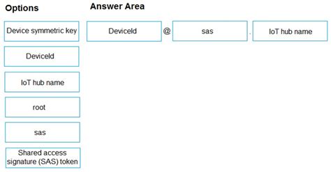Drag Drop You Have An Azure Subscription That Contains An Azure Iot Hub And 100 Iot Devices
