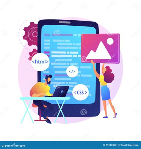 Mobile Application Development Vector Concept Metaphor Stock Vector Illustration Of Phone