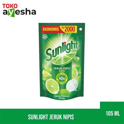 Jual Sunlight Jeruk Nipis Kemasan Pouch Refill Shopee Indonesia