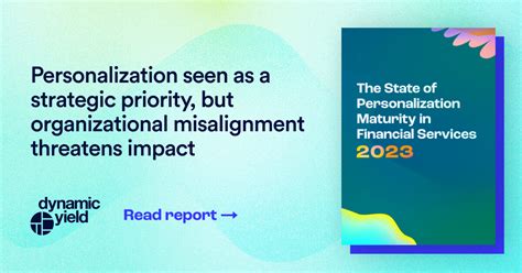 Personalization Maturity Report For Finance 2023 — Dynamic Yield