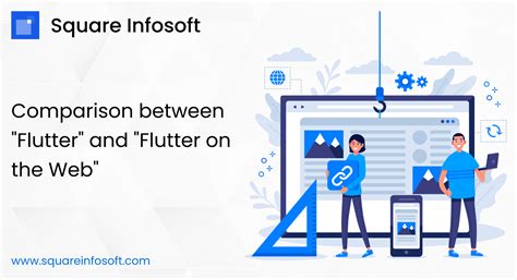flutter and flutter on the web
