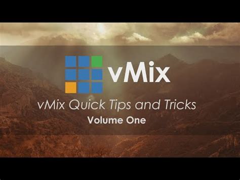 Training Videos VMix