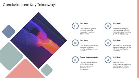 Conclusion And Key Takeaways Lidar Wavelengths Ppt Example St Ai Ss Ppt Presentation
