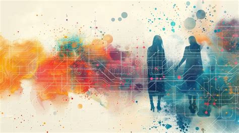 Human Interconnectivity Stock Illustrations 149 Human