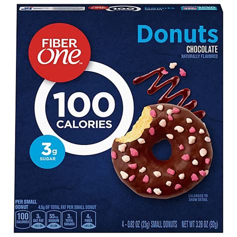 Fiber One Chocolate Donuts 4 Count Safeway