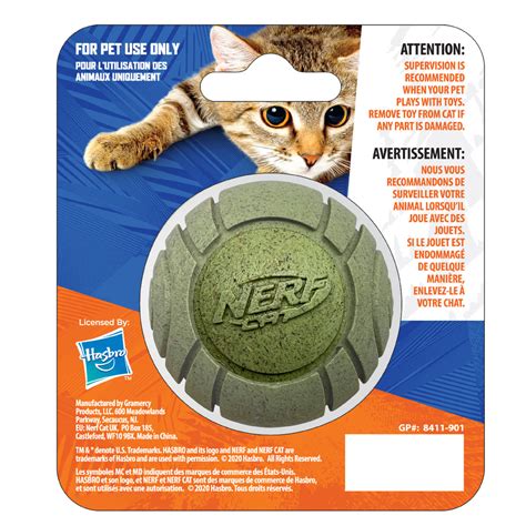 Nerf Cat Toy Catnip Chaser Sonic Ball 7cm