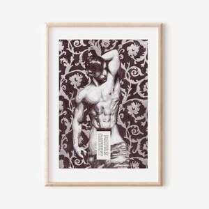 Male Nude Limited Edition Of A Naked Gay Art Print Full Frontal