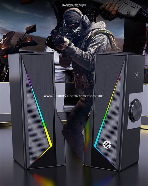 Hp Dhe Wired Rgb Gaming Surround Soundbar Stereo Speaker Price In Tuek L Ak Bei