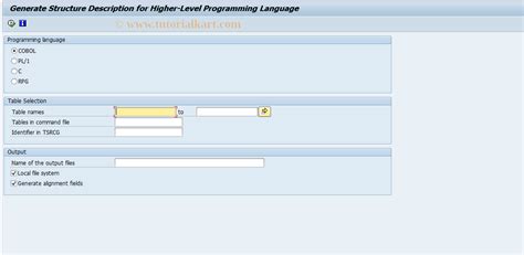 O020 Sap Tcode Record Layout For Btci Classes