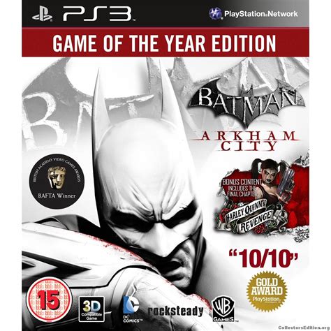 Batman Arkham City Game Of The Year Edition