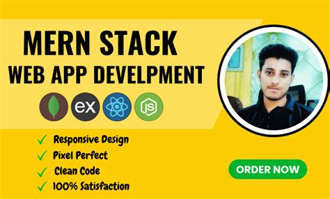 create a professional responsive website as a mern stack developer by