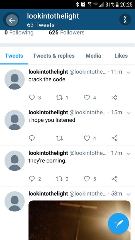 Look Into The Light Code R TheSunVanished