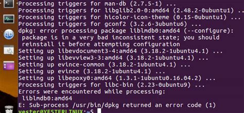 Apt Dpkg Error Processing Package Liblmdb0amd64 Ask Ubuntu