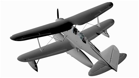 F1m Pete Floatplane 3d Model By Blackraven37