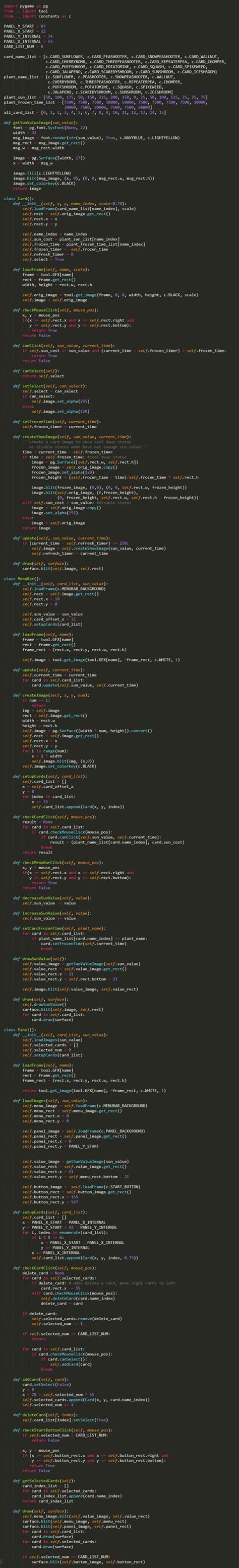 植物大战僵尸的代码如何使用python来实现普通网友的博客 Csdn博客