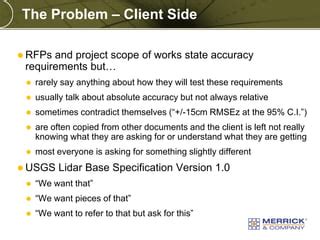 Automated LiDAR Data Quality Control PPT