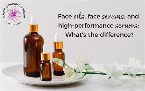 Face Oils Face Serums And High Performance Serums Whats The Difference Babe Of Natural