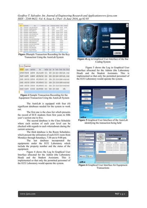 Equipment Inventory Management And Transaction Recording Using Bar