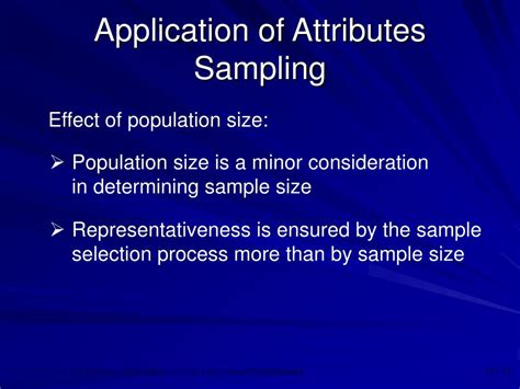 Ppt Audit Sampling For Tests Of Controls And Substantive Tests Of