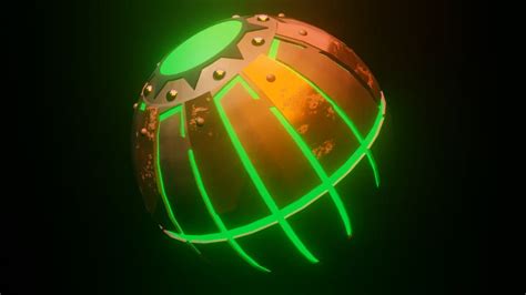 Green Goblin Pumpkin Bomb 🎃 💣 : r/blender