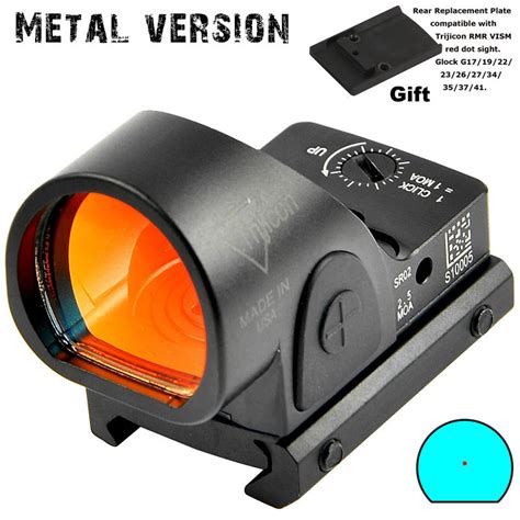 Jual Mini Rmr Sro Red Dot Sight Pistol Mos Glock Collimator Rifle Reflex Sights Scope Fit 20mm