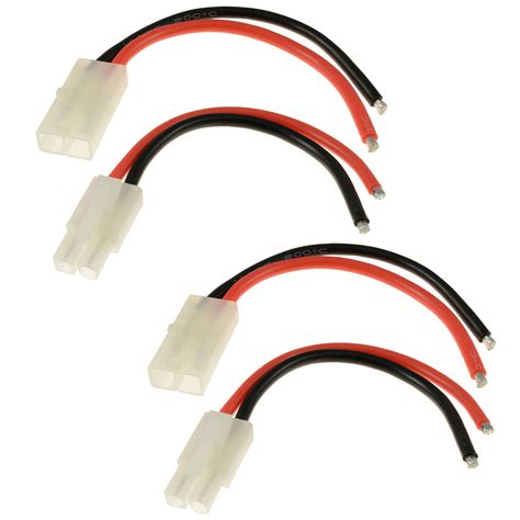 Deans To Tamiya Adapter 1 Pair Amass Xt60 Male And Female Plug Connector
