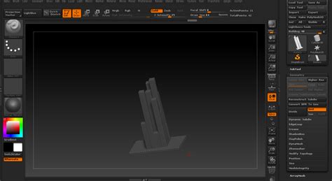 Nanomesh Problem R ZBrush
