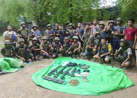 ဆားလင်းကြီးမြို့နယ်။ ညောင်ပင်ကြီး စစ်ကောင်စီတပ်ဂိတ်စခန်းကို တိုက်ခိုက်မ