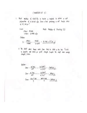 Problem SET 4 Problem SET 4 Machine Design For AB Production Studocu