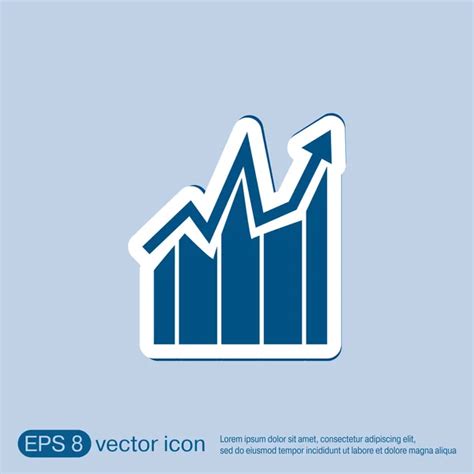 100 000 Growth Chart Outline Icon Vector Images Depositphotos