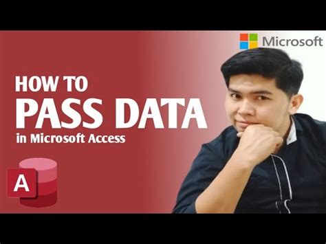 How To PASS A Data Or Value From Form To Another Form In Ms Access YouTube