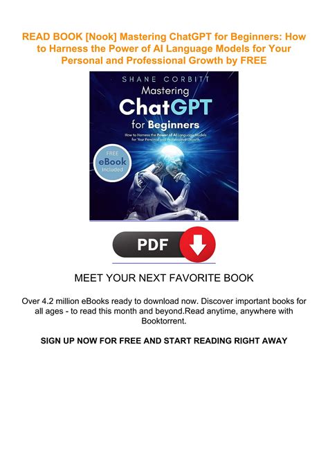 READ BOOK Nook Mastering ChatGPT For Beginners How To Harness The By