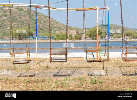Old Abandoned Playground Slide Hi Res Stock Photography And Images Alamy