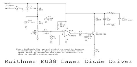 Driver Circuit For Laser Diode All About Circuits