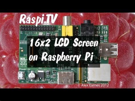 X LCD Attached To Raspberry Pi YouTube