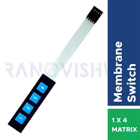 Rangvishwa Polycarbonate X Matrix Membrane Keypad Size Mm X Mm At Piece In Nashik