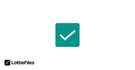 Free Checkbox Animation By Inage Lottiefiles