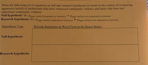 Solved Write The Following Set Of Equations As Null And Chegg Com